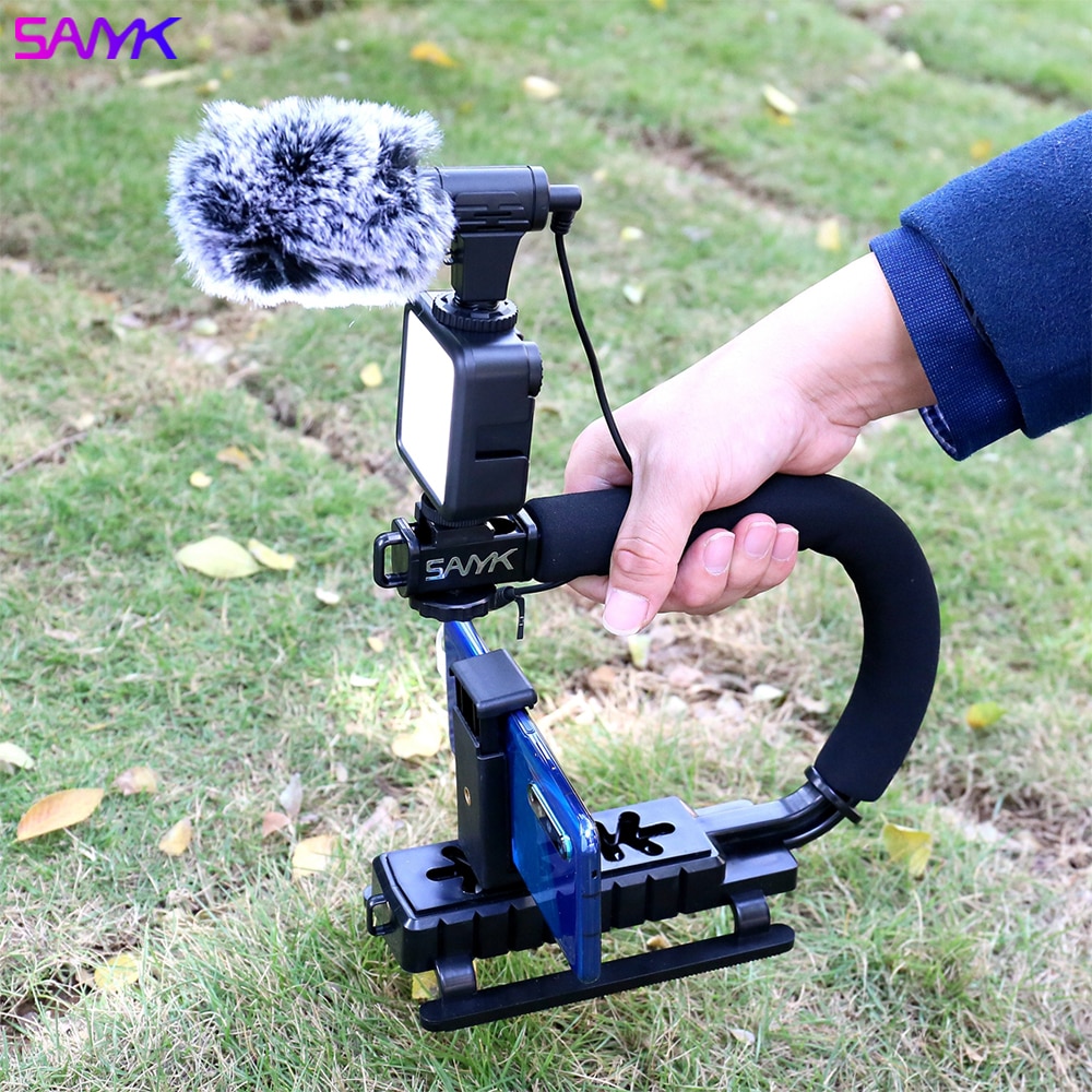 SANYK U Shape Mobile Phone Camera Stabilizer Video... – Grandado
