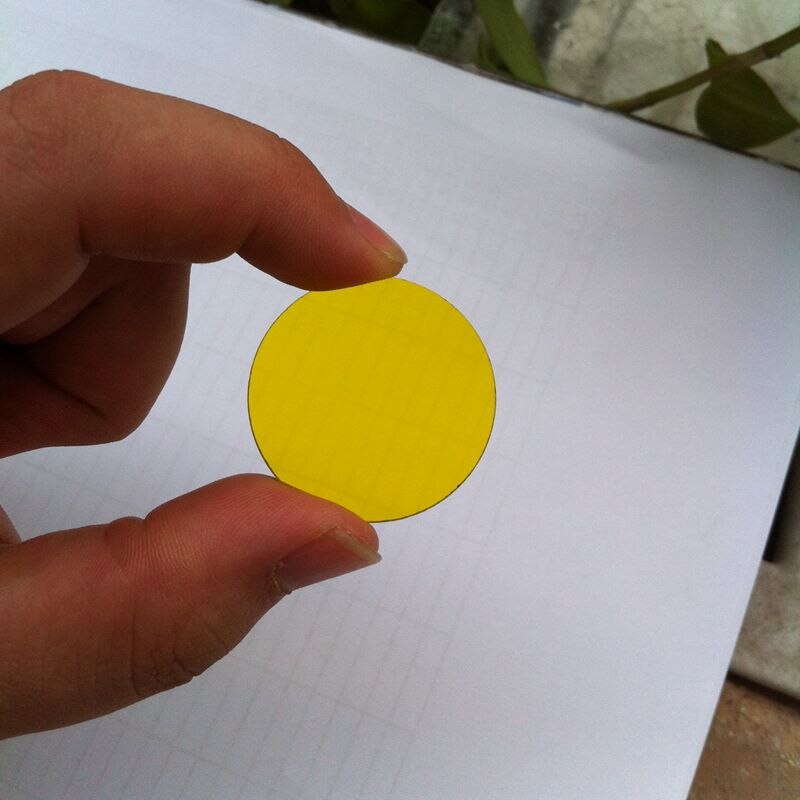 32mm Blue Green Yellow Glass Microscope Filters fo... – Grandado