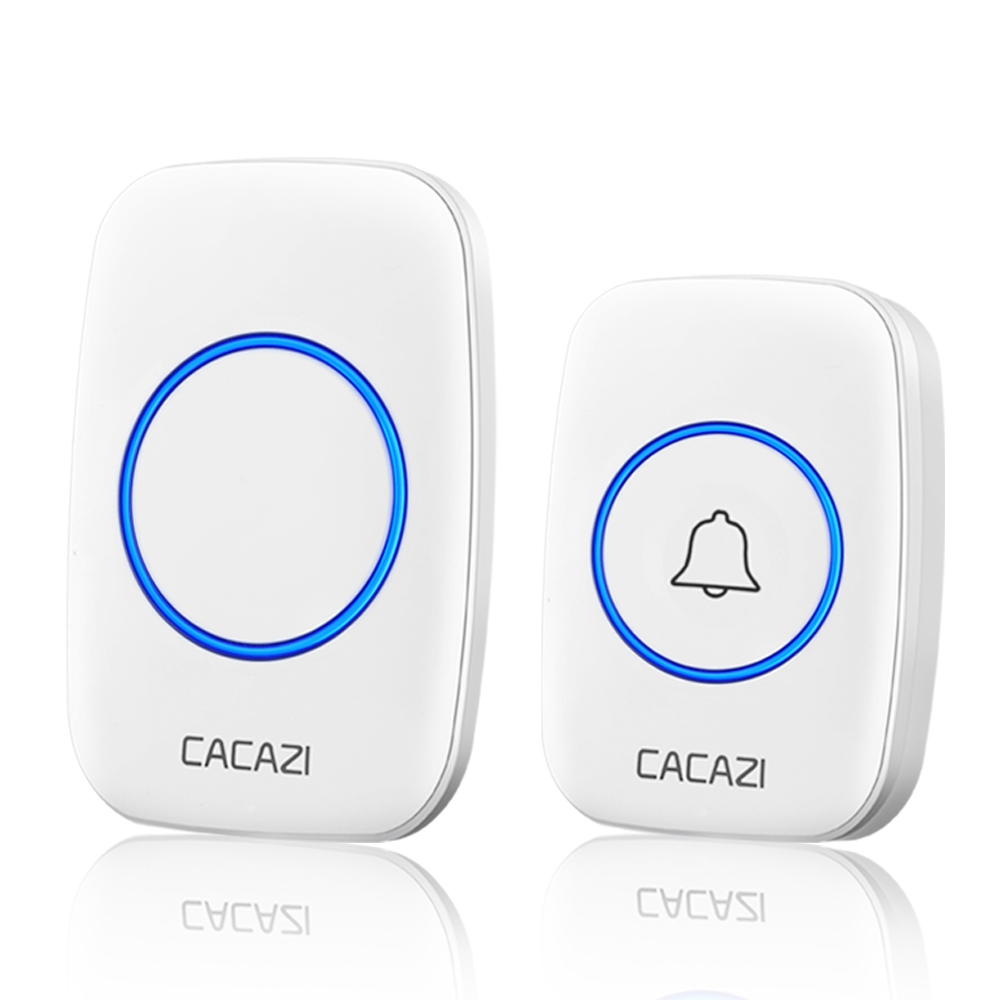 CACAZI Wireless Waterproof Doorbell 300m Range US ... – Grandado