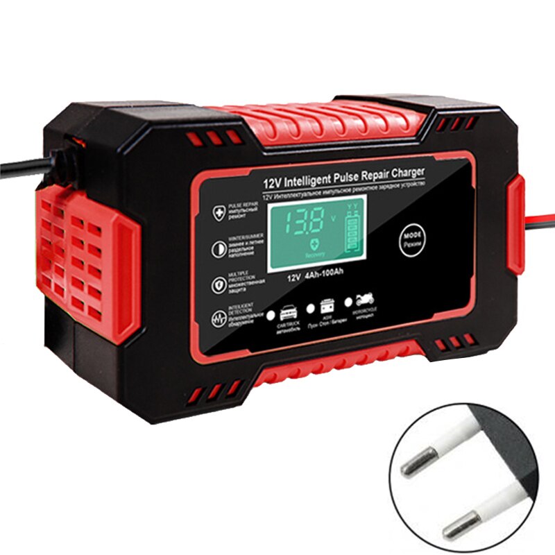 Car Battery Charger Full Auto Motorcycle 12V 6A Pu... – Grandado