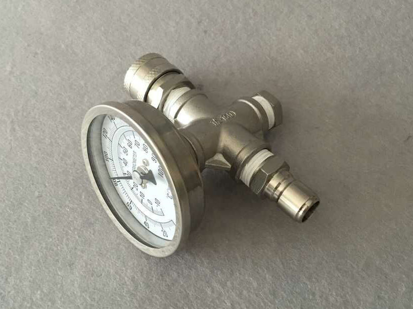 Homebrew,In-Line Thermometer (With Stainless Quick... – Vicedeal