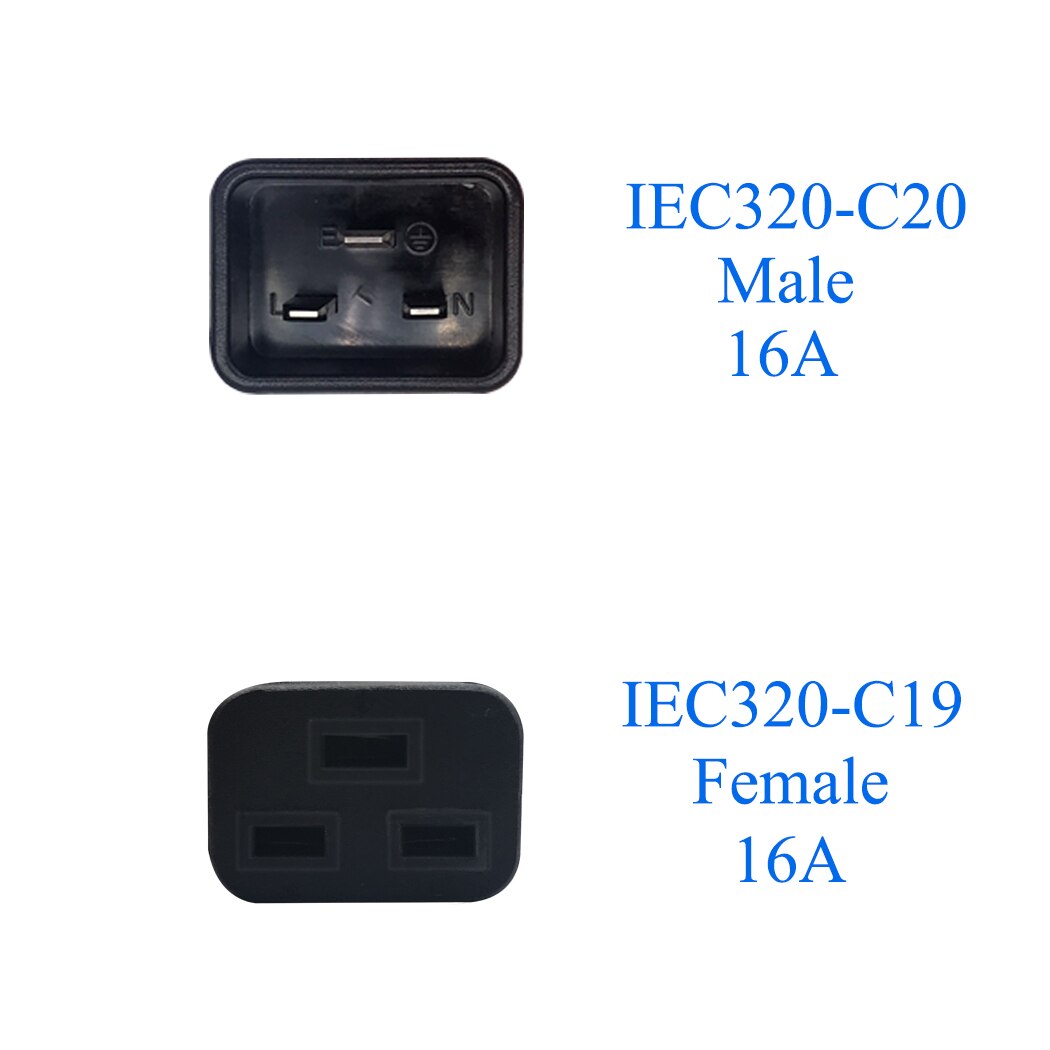 Jorindo C20 Om C19, Iec 320 C20 Male Naar Dual 2 *... – Vicedeal