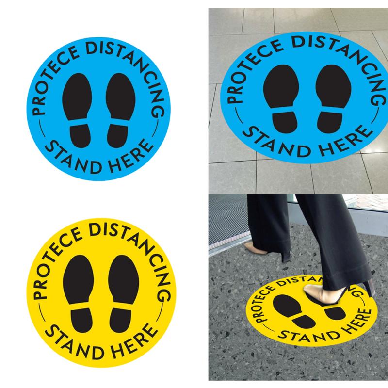 Social Safety Distancing Floor Decals Safety Floor... – Grandado