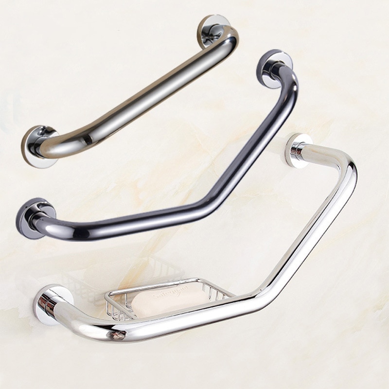 50cm Steel grab bar bathroom safety rail handle wi... – Grandado