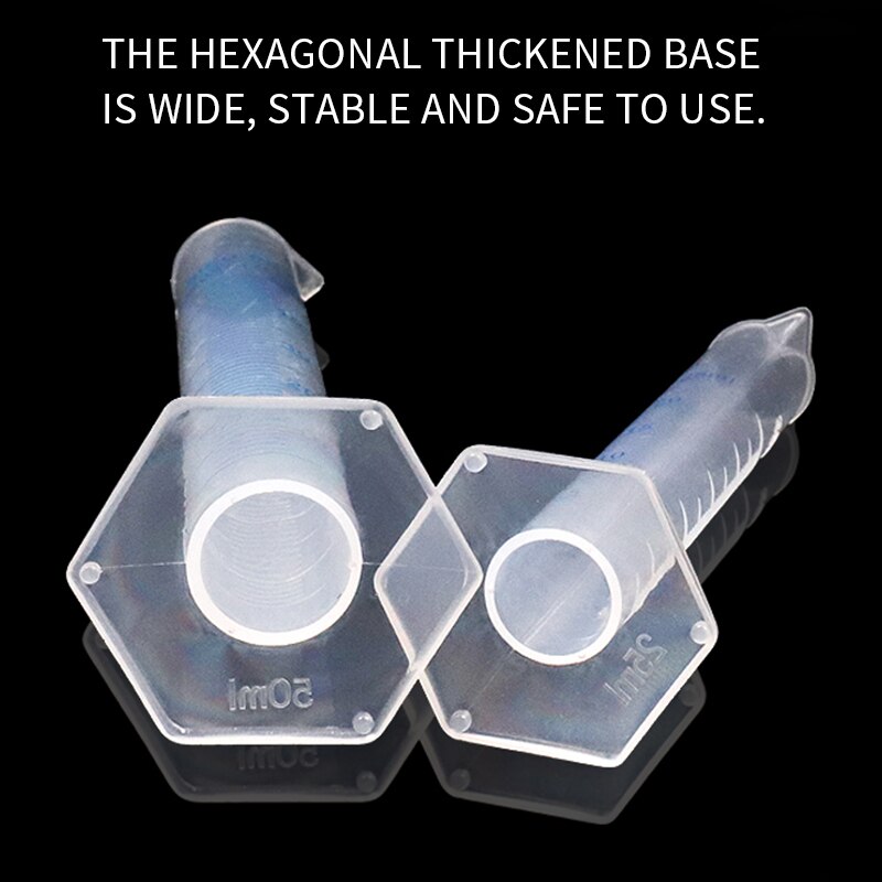 10/25/50/100/250/500ml Plastic Measuring Cylinder ... – Grandado