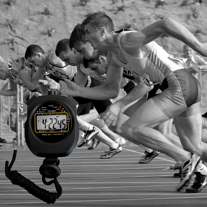 Waterproof Sports Referee Stopwatch Timer Fitness ... – Vicedeal