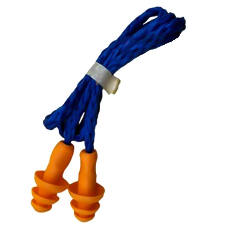 Soft Silicone Corded Ear Plugs Ears Protector Reus... – Grandado