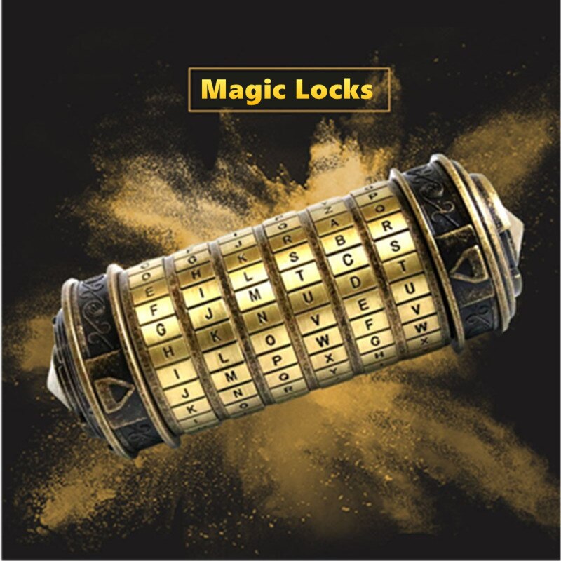 Leonardo Da Vinci Code Speelgoed Metalen Cryptex S... – Vicedeal