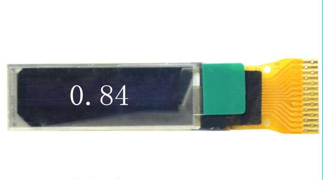 0.84 inch white OLED display 96*16 – Grandado