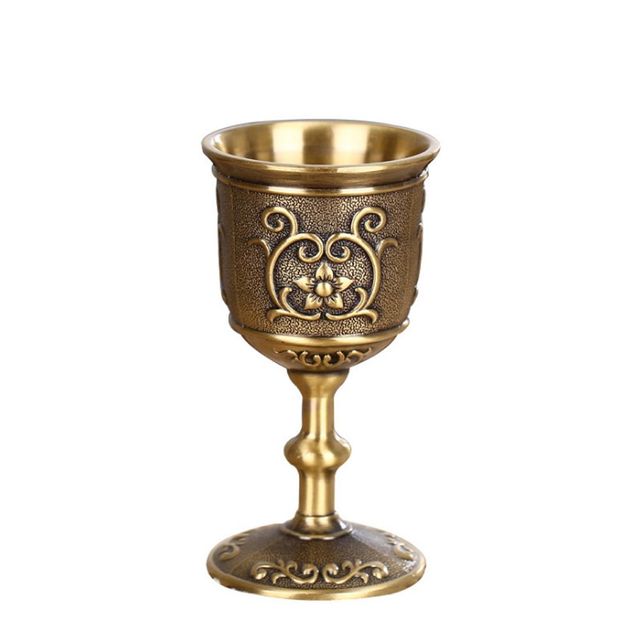 Wine Metal Embossed European Wine Cups Engraving C Grandado