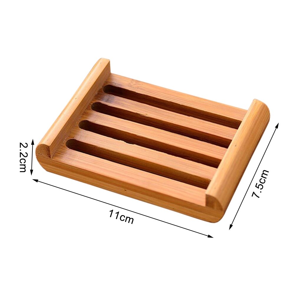 Seife Tray Halter Lagerung Natur Langlebig Bambus ... – Vicedeal