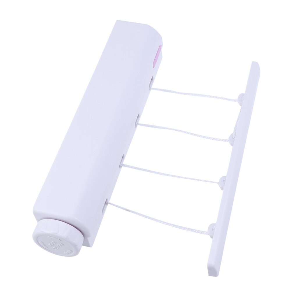 Retractable Clothesline 4-Line Clothes Drying Rack... – Vicedeal