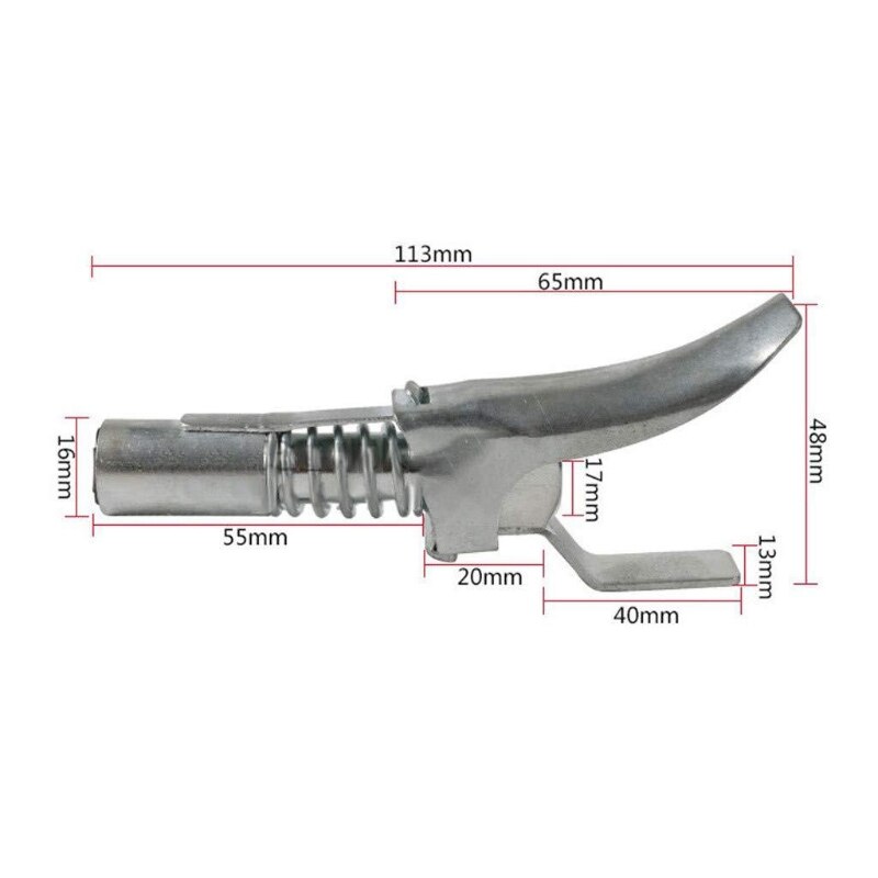 Grease Coupler locks onto Zerk fittings. Grease go... – Grandado