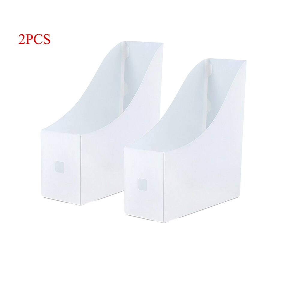 2/3/5Pcs Plastic File Holder Magazine Book Rack Do... – Vicedeal