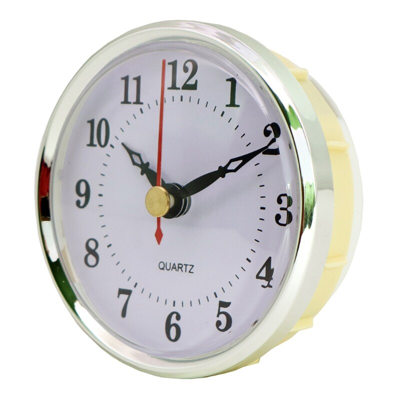 80mm/3.15inch Clock Insert Round Quartz Movement C... – Vicedeal