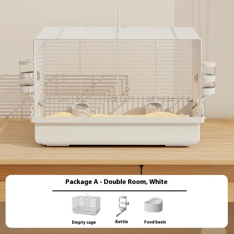 Small Pet Cage Luxury Divided Home For Hamsters Mi... – Grandado