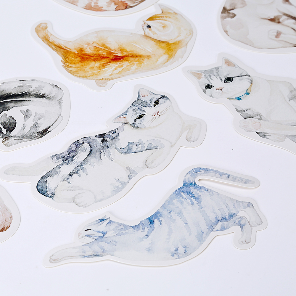 30 pcs/pack Kawaii Cat Planet Cartoon Cute Kittens... – Grandado