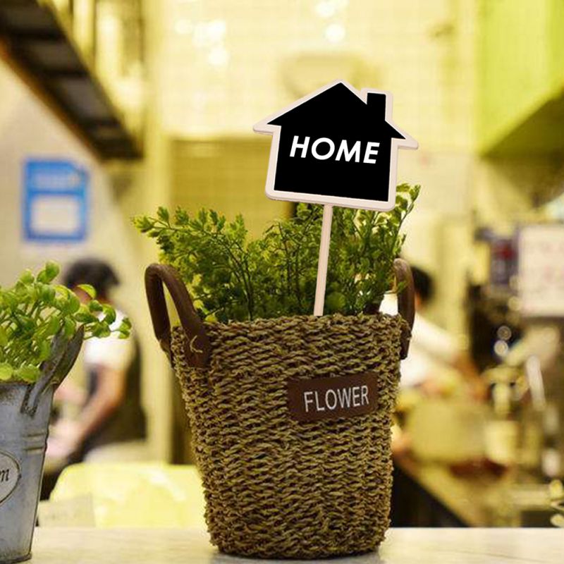 10pcs Potted Plants Message Board Mini Chalkboard ... – Vicedeal