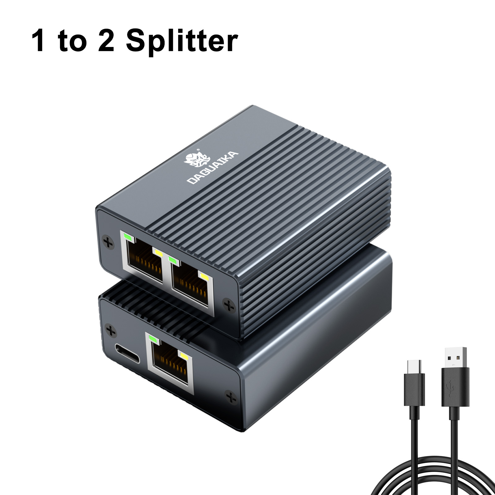 1000Mbps Ethernet Splitter 1 to 2/3/4 Network Exte... – Grandado