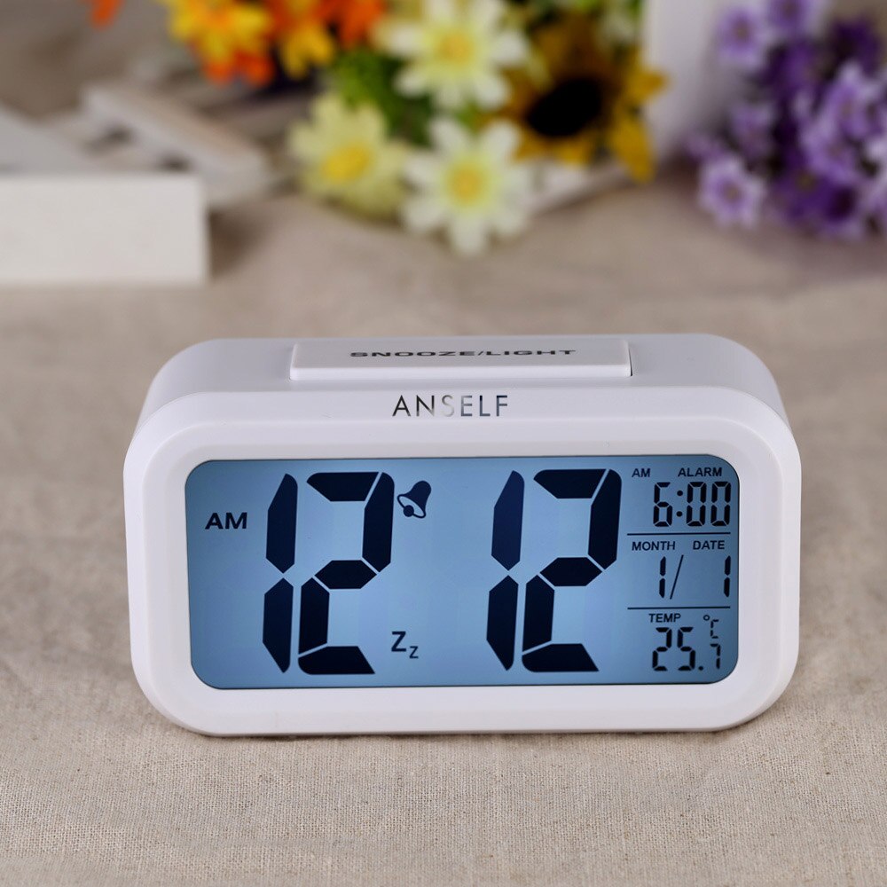 LED Digital Alarm Clock Repeating Snooze Light-act... – Vicedeal