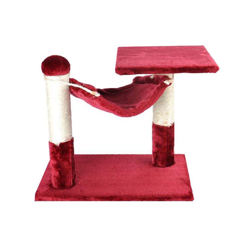 Cat Tree Scratcher with Hammock Funny Scratching F... – Grandado