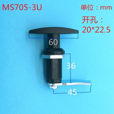 Cerradura de manija en forma de T MS705, cerrojo t... – Grandado