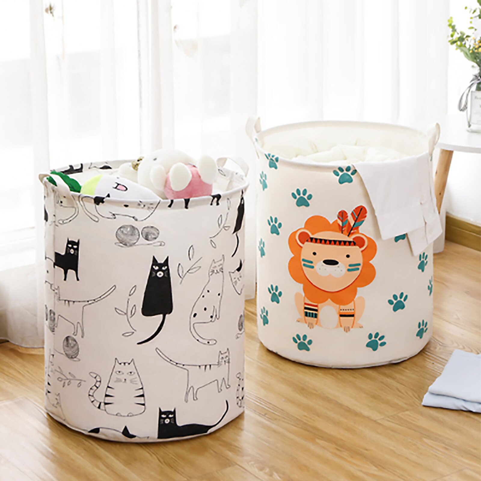 Clothing Laundry Baskets 1PC For Home Bathroom Cat... – Vicedeal