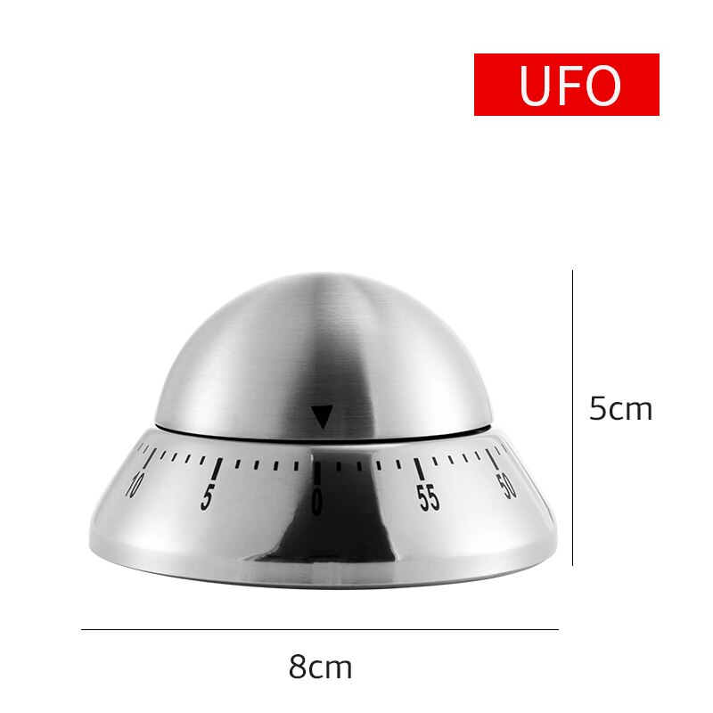 Kitchen timer stainless steel cooking eggs 60 minu... – Grandado