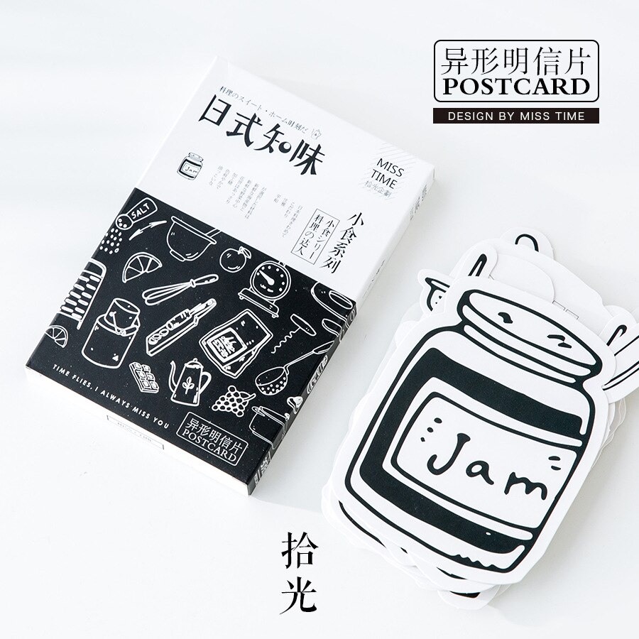 30 Sheets/Set Japanese Taste Postcard Greeting Car... – Vicedeal