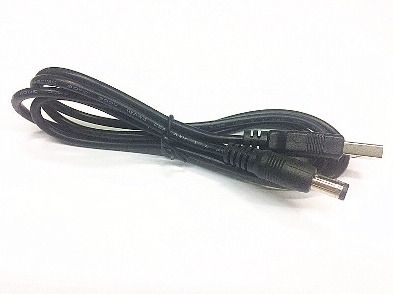 USB a 5,5mm/2,1mm 5 Volt DC Barrel Jack Cable de a... – Grandado