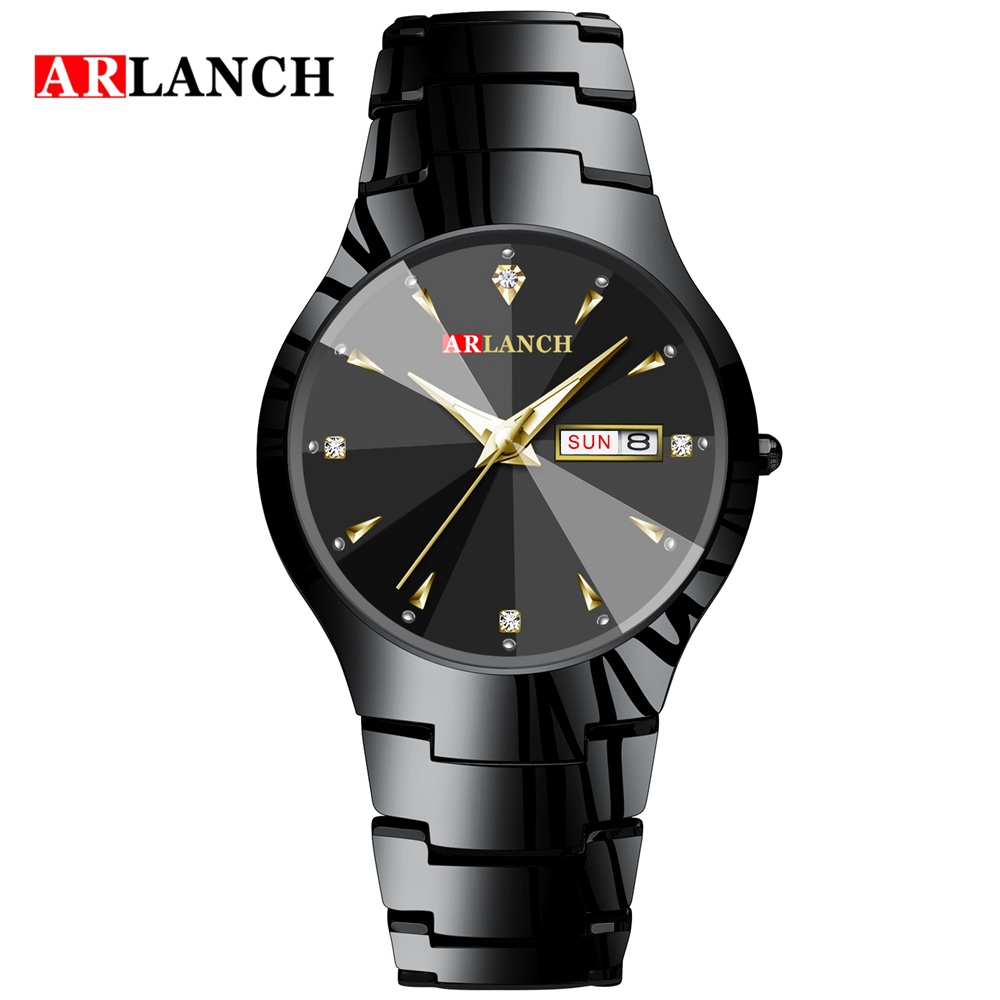 ARLANCH Luxus Liebhaber Uhren Quarz Kalender Kleid... – Grandado