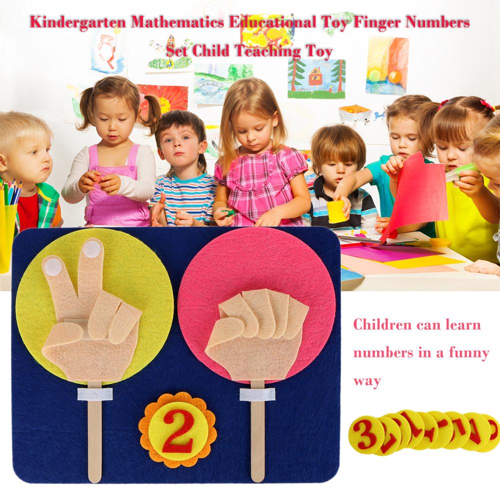 Children Maths Toys Finger Counting 1-10 Learning ... – Grandado