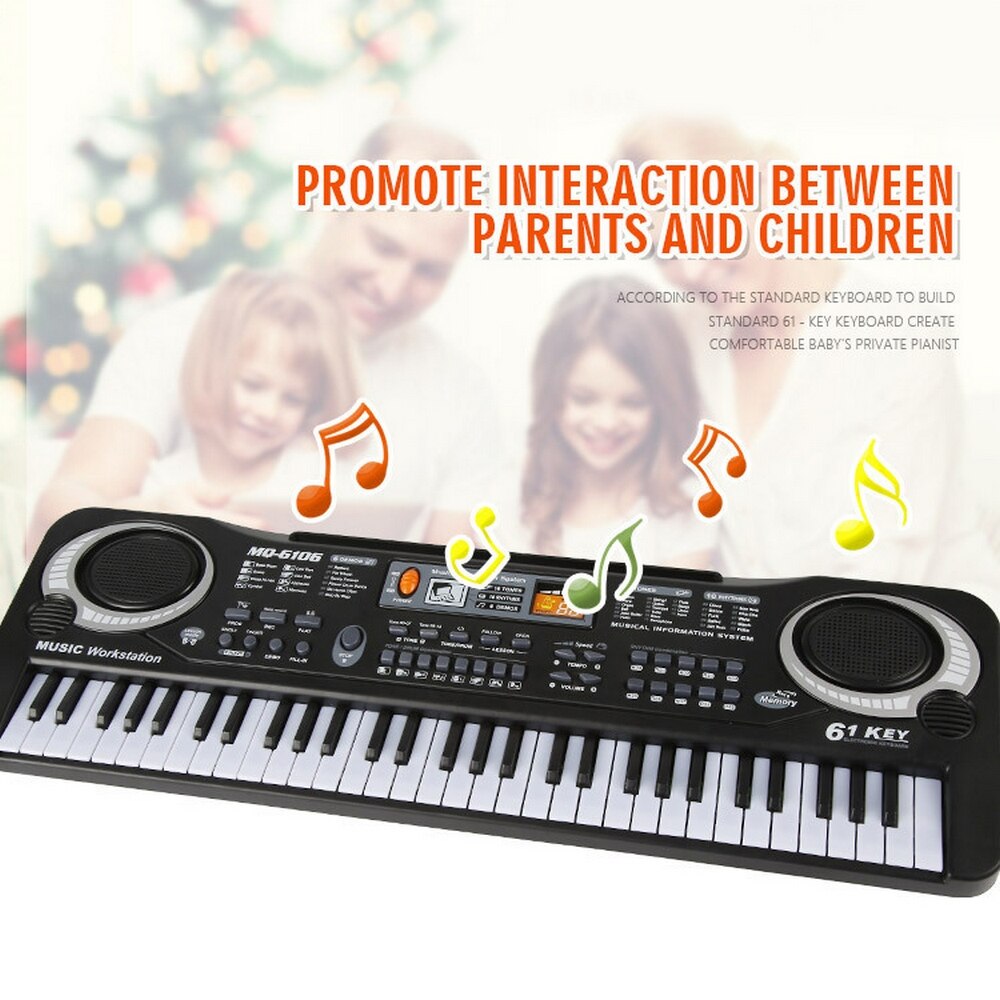 61 Keys Digital Piano Keyboard Electronic Organ wi... – Vicedeal
