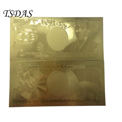 10pcs/lot Japan Silver Banknotes, 10000 Yen Gold B... – Grandado