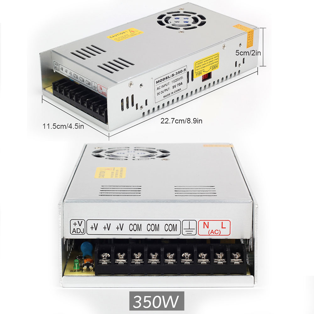 DC 5V Lighting Transformers LED Driver Power Adapt... – Grandado