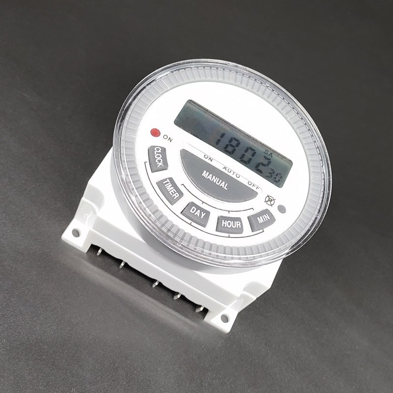 LCD display timer time switch 1NO 1NC 220VAC Oktim... – Grandado