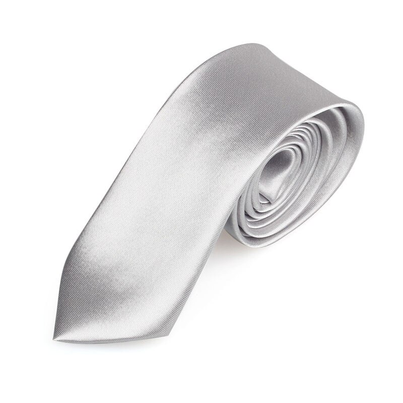 Corbata lisa y suave para hombre, Corbata lisa aju... – Grandado