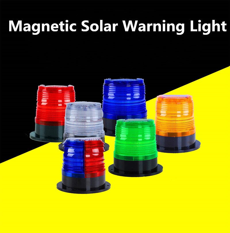 school bus Solar outdoor Strobe Signal Warning lig... – Grandado