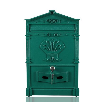 Barock Mailbox Hause Retro Postfach Mit Schloss fü... – Vicedeal