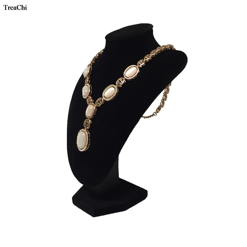 Black Ketting Sieraden Display Choker Rack Fluwele... – Grandado