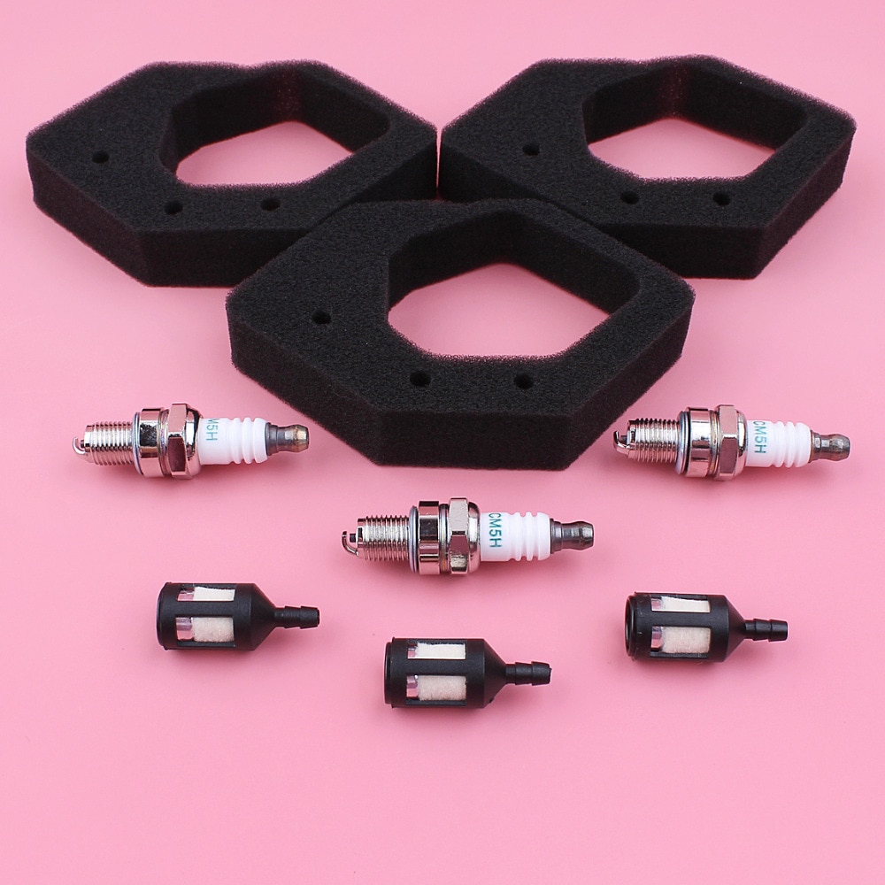Air Fuel Filter Cleaner Foam Element Spark Plug Ki... – Vicedeal