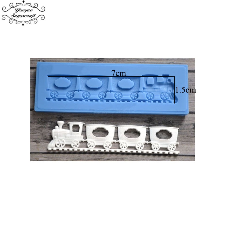 Yueyue Sugarcraft Small Train Silicone mold fondan... – Vicedeal