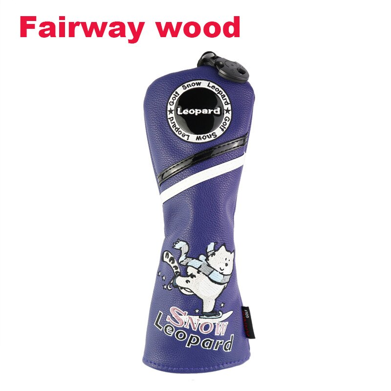 Golf Clubs Driver Fairway Hybird Wood Snow Leopard... – Grandado