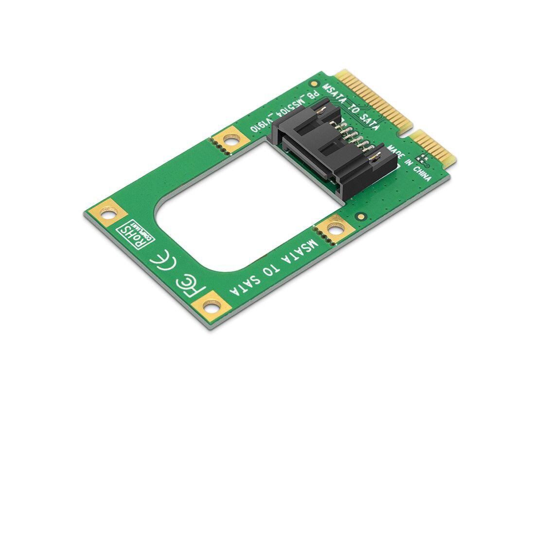 mSATA to SATA Converter Card Mini SATA to 7-Pin SA... – Grandado