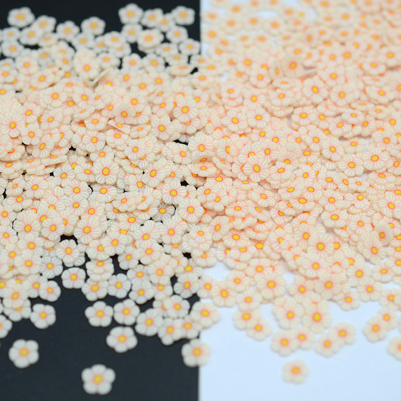 Nice Cute Nail Art Polymer Clay Flowers slice DIY ... – Vicedeal