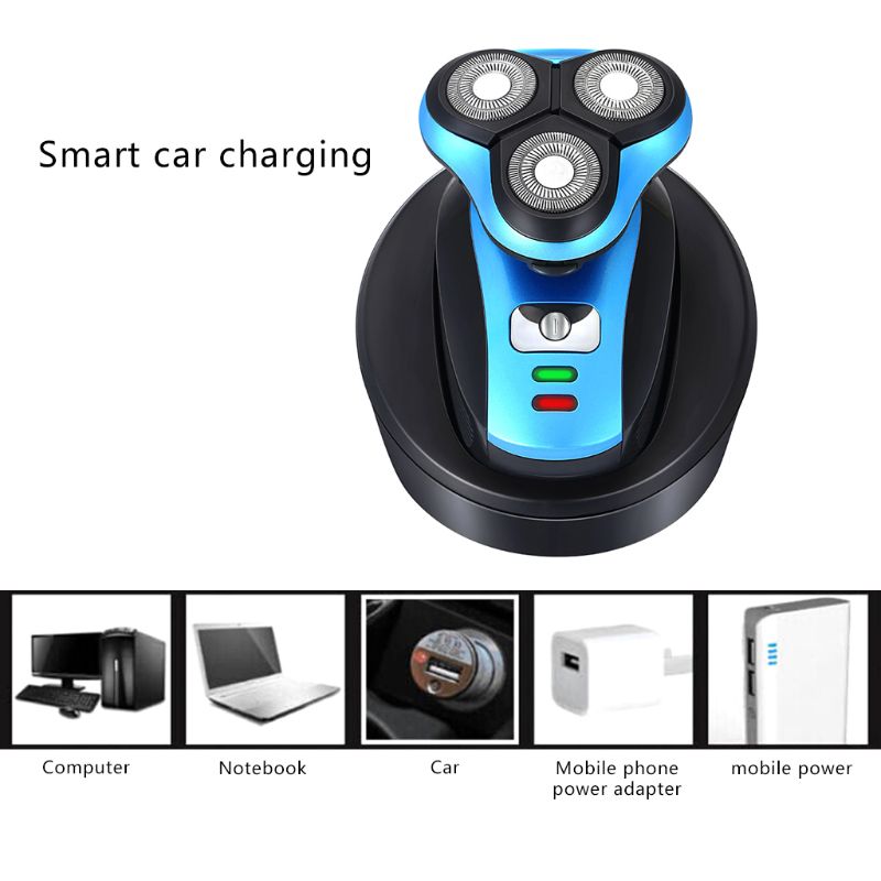 USB Wireless Charging Electric Shaver for Men Floa... – Vicedeal