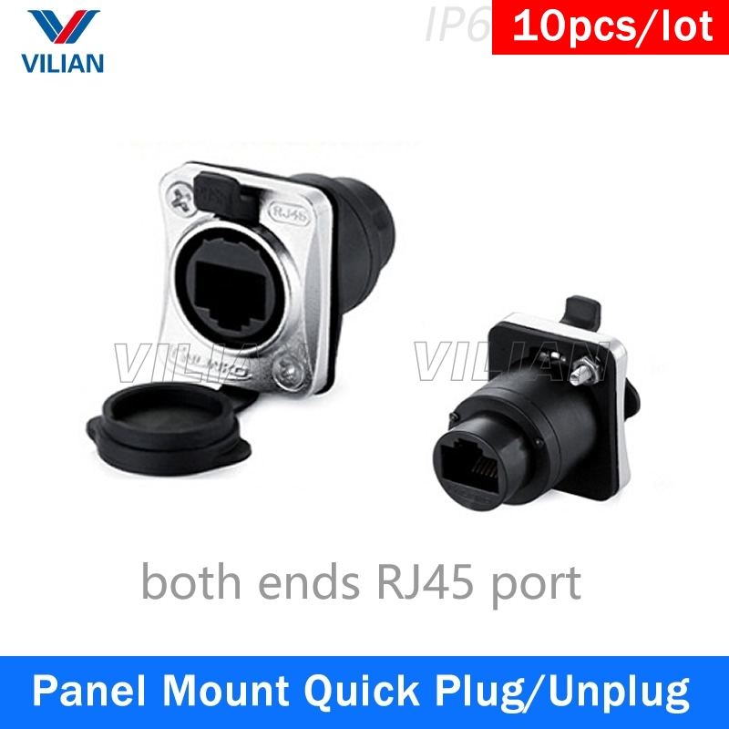 RJ45 plug socket schroef type CAT5E waterdichte co... – Vicedeal