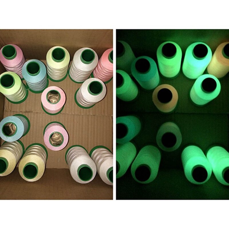 1000 Yards Luminous Glow In The Dark Sewing Machin... – Grandado