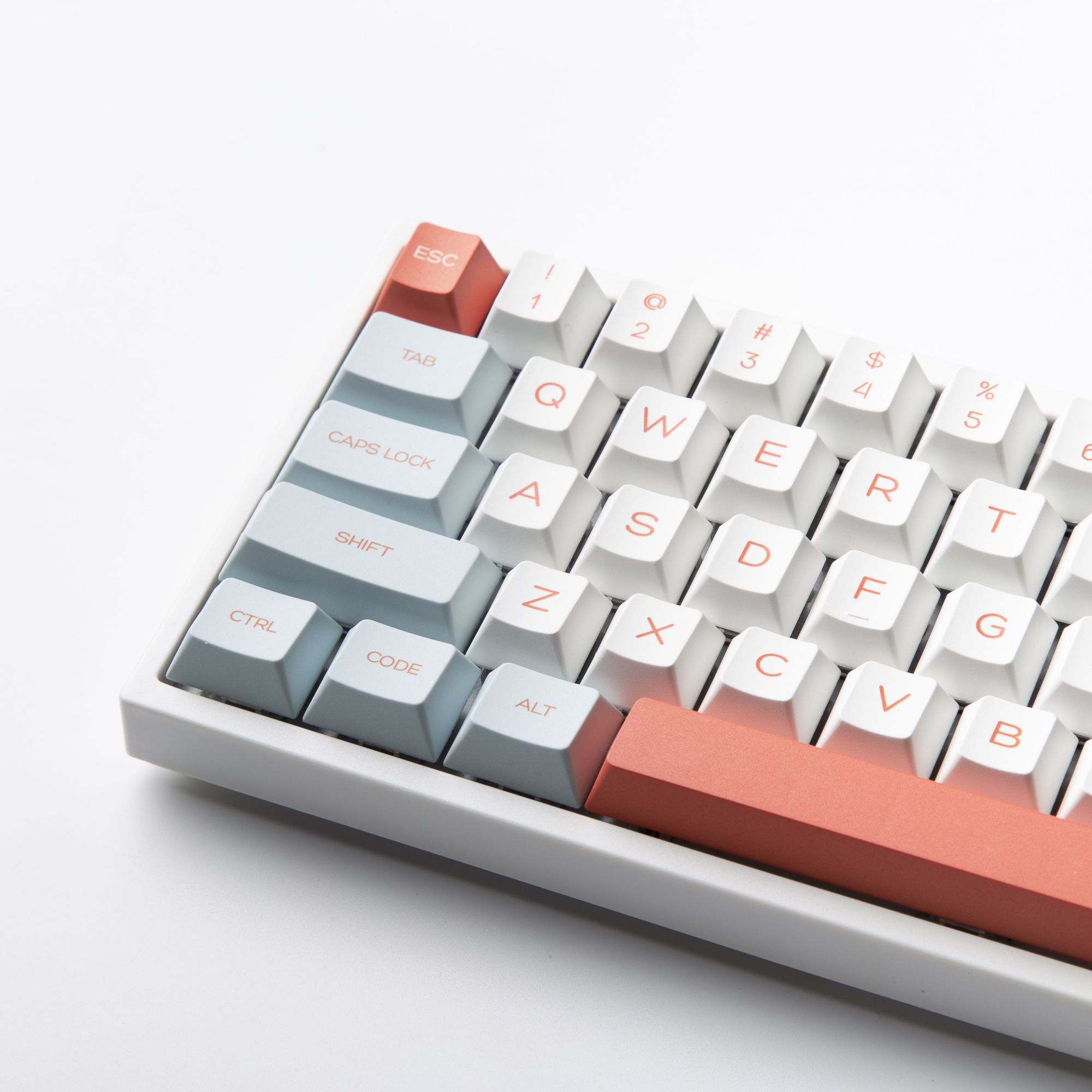 141 Keys/set GMK Salmon Keycaps PBT Dye Subbed Key... – Vicedeal