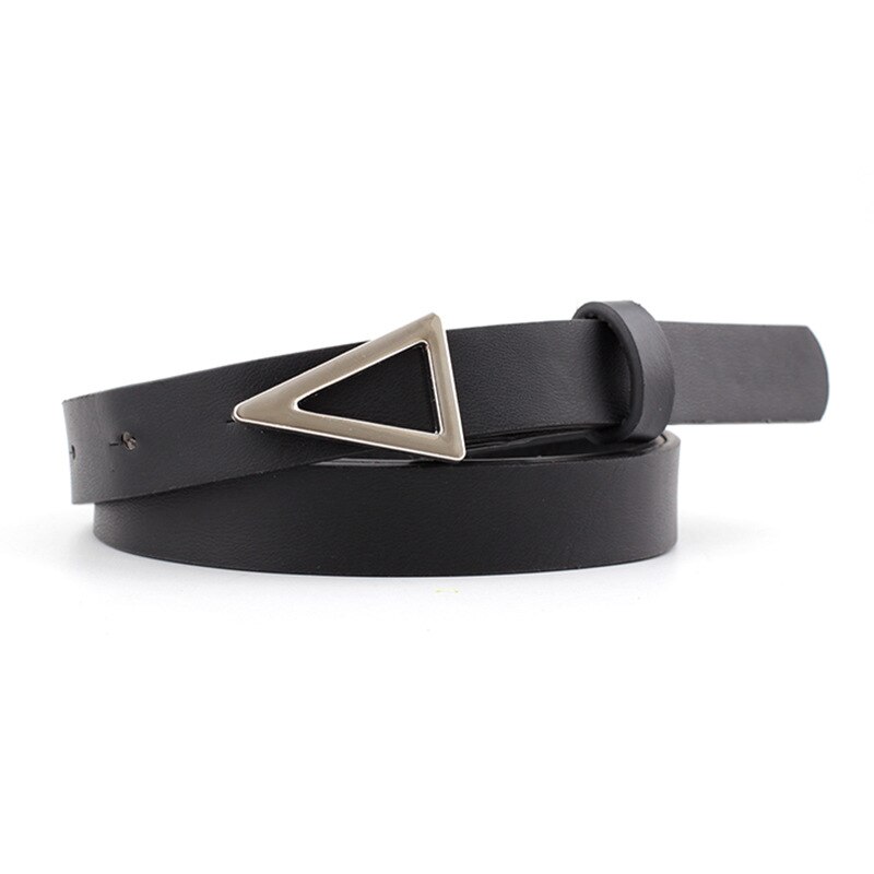 Women Belt Alloy Triangle Buckle Belts for Women D... – Grandado